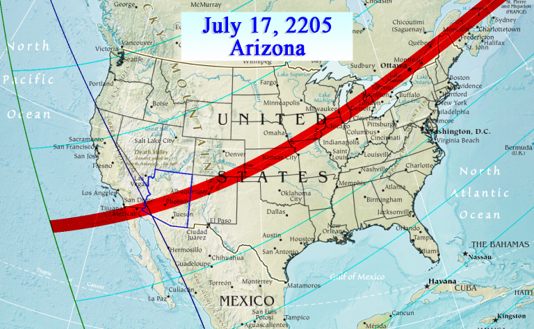 Arizona Solar Eclipse – April 8, 2024 – Shadow & Substance